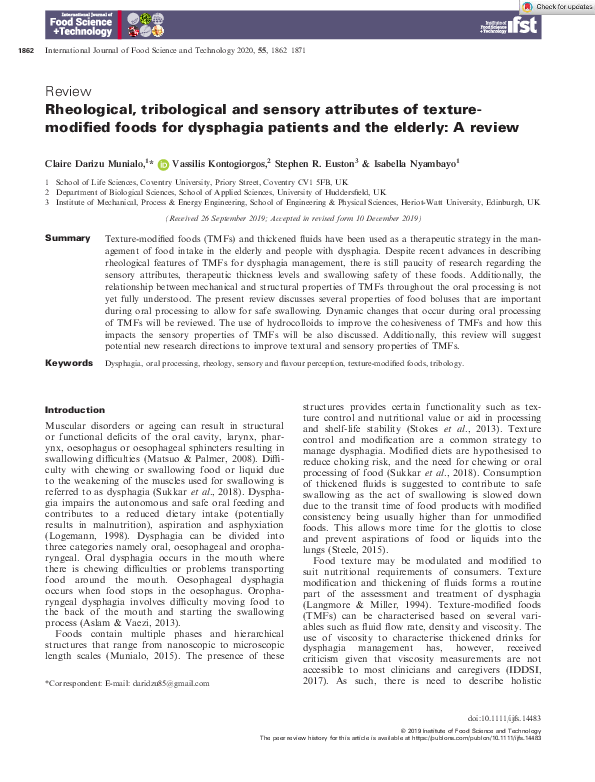 (PDF) Review Rheological, tribological and sensory attributes of ...