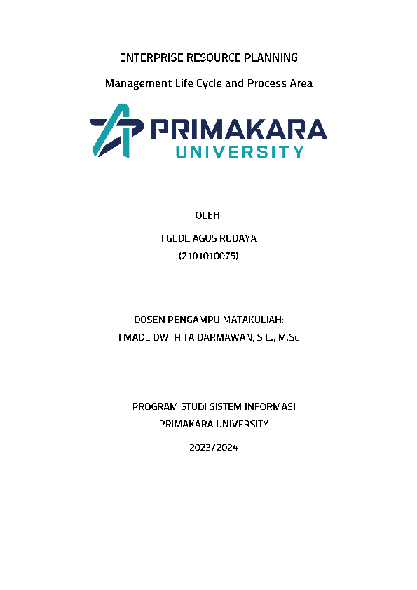 (PDF) Management Life Cycle and process area