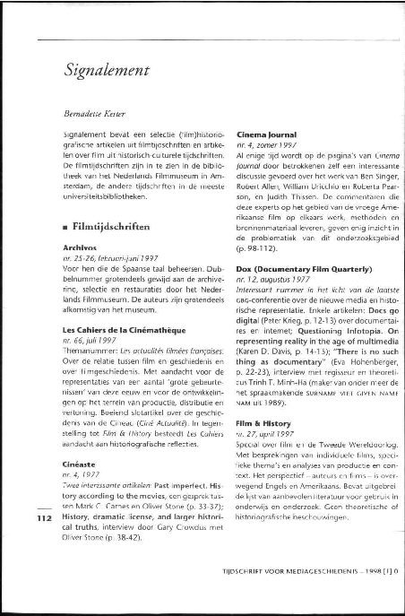 (PDF) Signalement