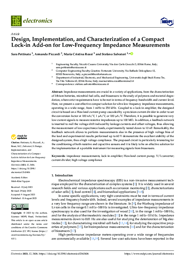 (PDF) Design, Implementation, and Characterization of a Compact Lock-in Add-on for Low-Frequency ...