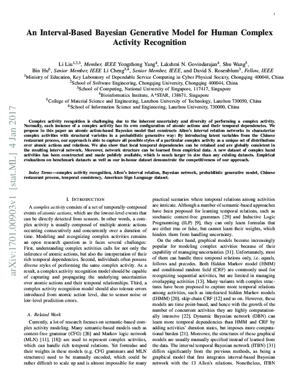 (PDF) An Interval-Based Bayesian Generative Model for Human Complex ...
