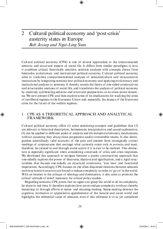 (PDF) Cultural political economy and ‘post-crisis’ austerity states in ...