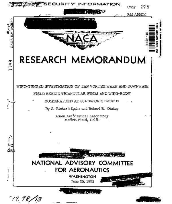 (PDF) Wind-tunnel Investigation of the Vortex Wake and Downwash Field ...