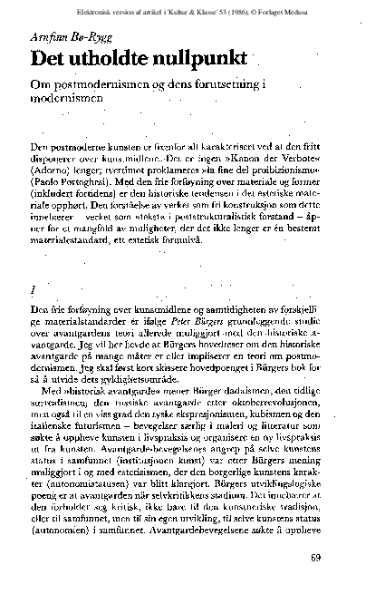 (PDF) Det utholdte nullpunkt