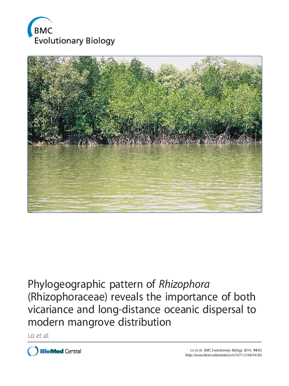 (PDF) Phylogeographic pattern of Rhizophora (Rhizophoraceae) reveals ...