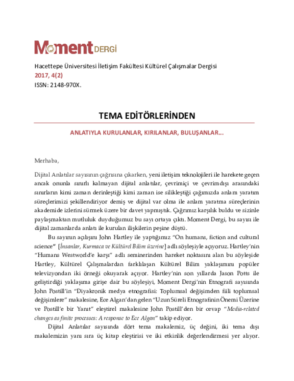 (PDF) Those Constructed, Broken and United by Narrative…