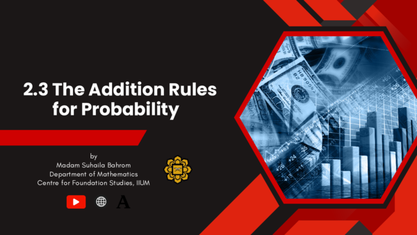 (PDF) The Addition Rules for Probability