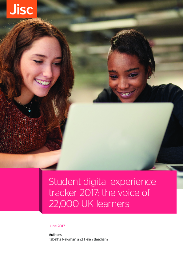 (PDF) Student Digital Experience Tracker Report 2017