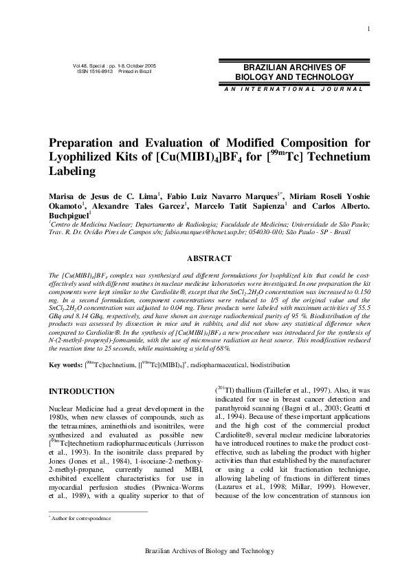 (PDF) Preparation and evaluation of modified composition for ...