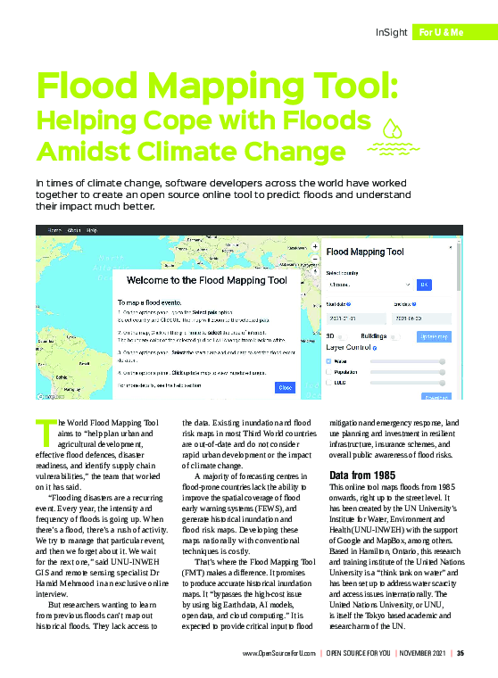 (PDF) Flood Mapping Tool: Helping Cope with Floods Amidst Climate ...