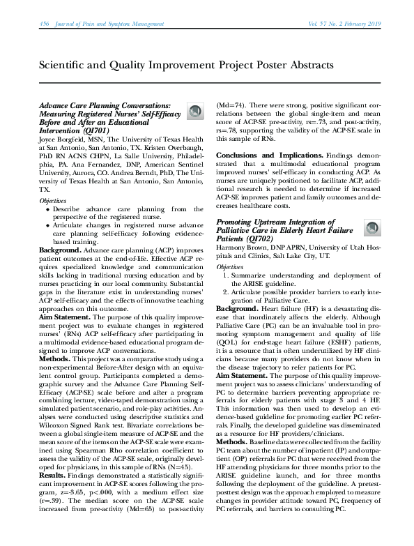 (PDF) Advance Care Planning Conversations: Measuring Registered Nurses ...