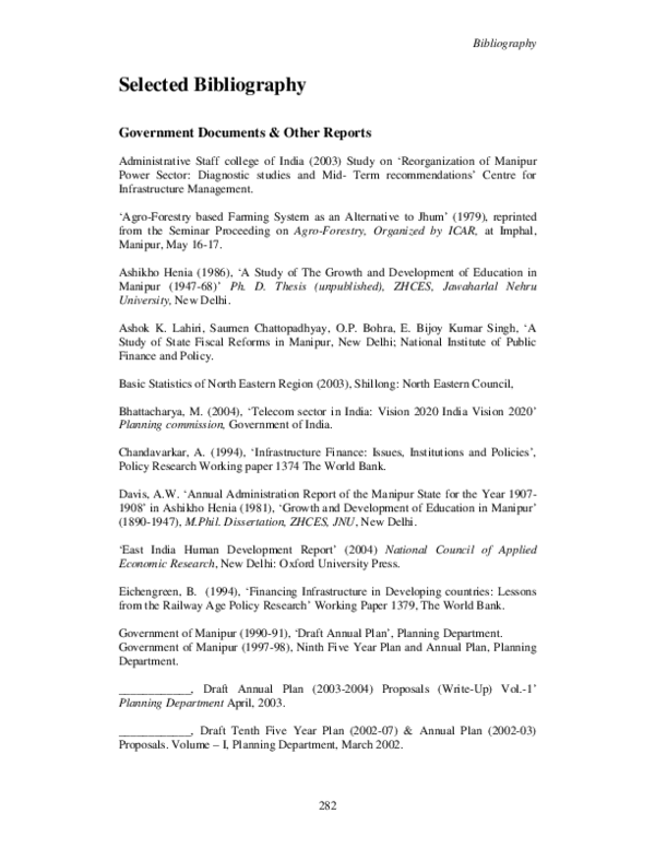 (PDF) Government Documents & Other Reports