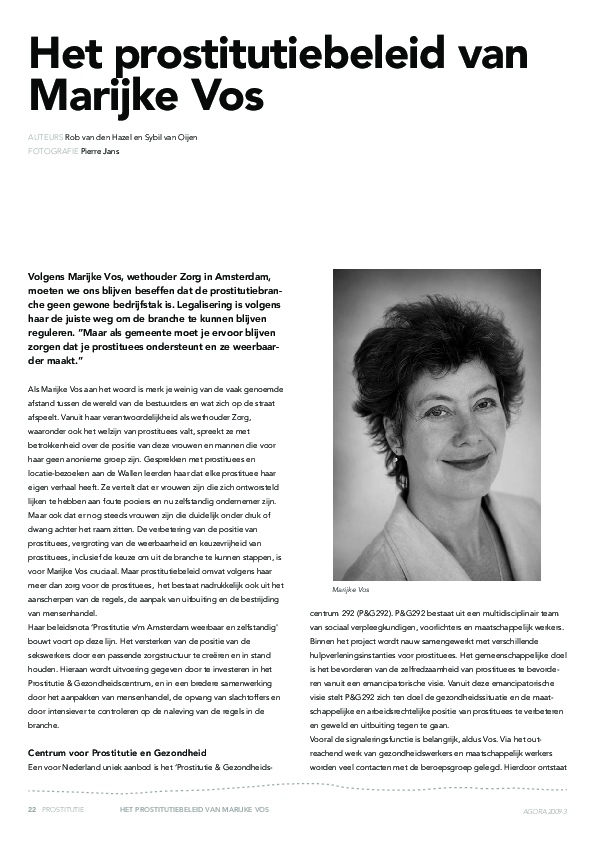 (PDF) Het prostitutiebeleid van Marijke Vos