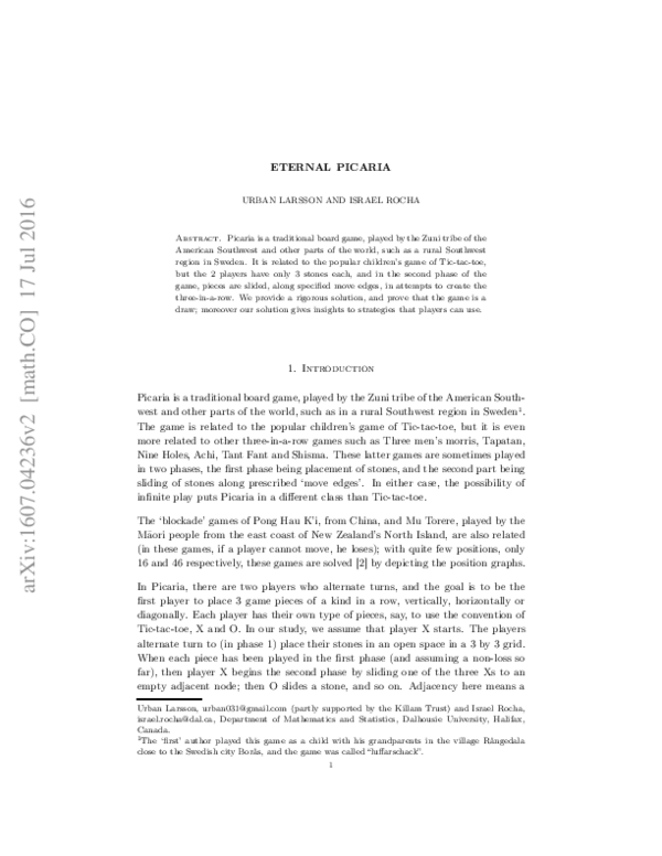 (PDF) Eternal Picaria