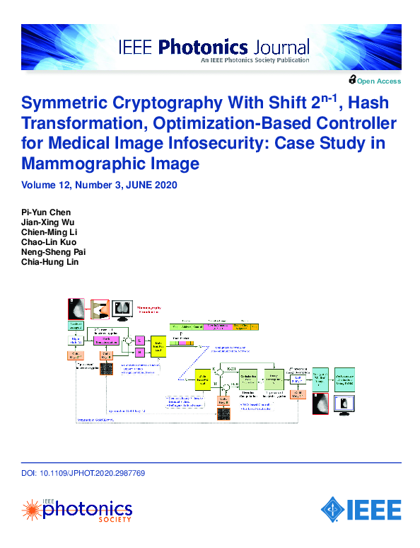 Pdf Symmetric Cryptography With Shift 2n 1 Hash Transformation Optimization Based Controller