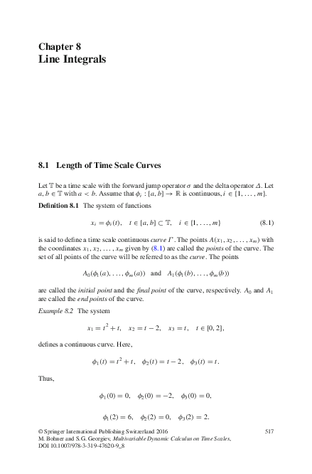 (PDF) Line Integrals | Martin Bohner - Academia.edu