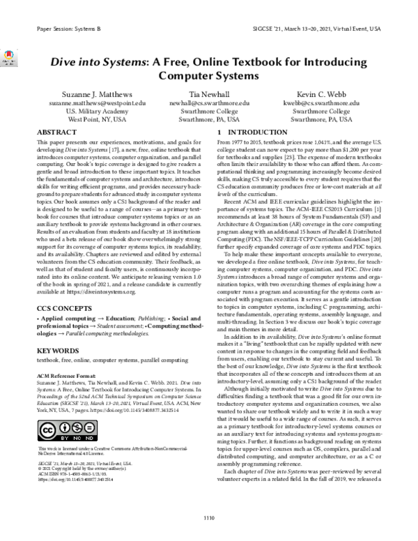 (PDF) Dive into Systems