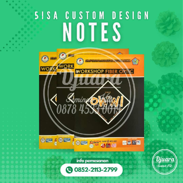 (PDF) Notes custom, Notes personalisasi, Notes dengan logo, Notes ...