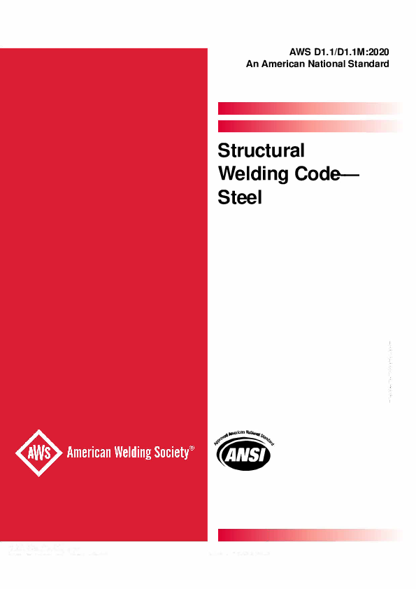 (PDF) Prepared by the American Welding Society (AWS) Dl Committee on ...