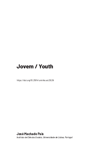 (PDF) Jovem / Youth