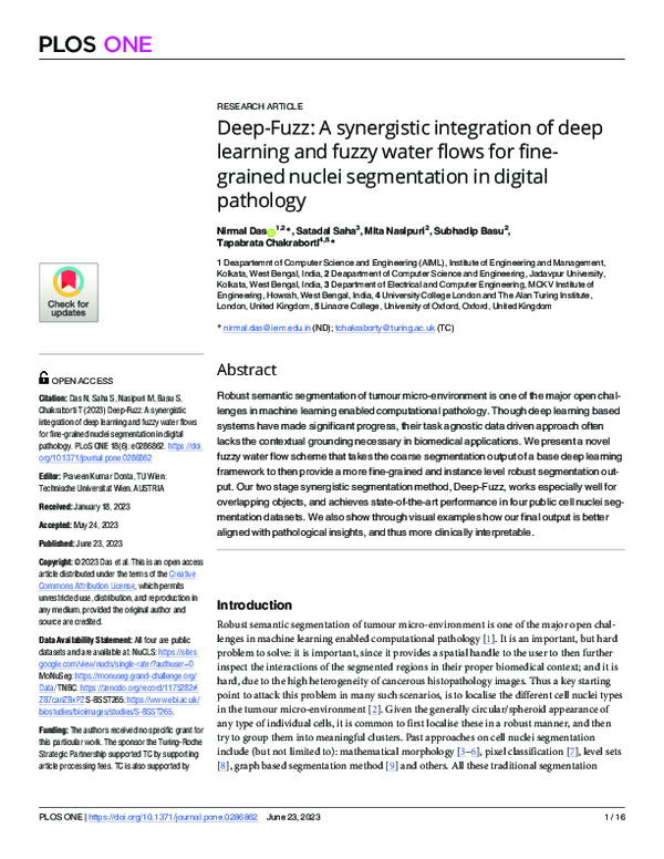 (PDF) Deep-Fuzz: A synergistic integration of deep learning and fuzzy water flows for fine ...