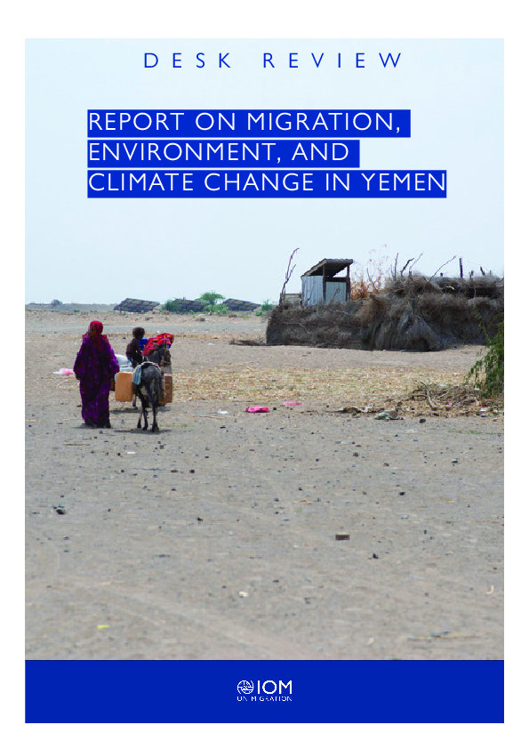 (PDF) Report on Migration, Environment, and Climate Change in Yemen ...