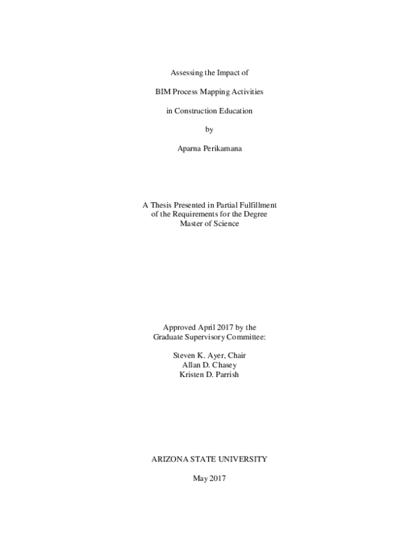 (PDF) Assessing the Impact of BIM Process Mapping Activities in ... (PDF) Assessing the Impact of BIM Process Mapping Activities in ...