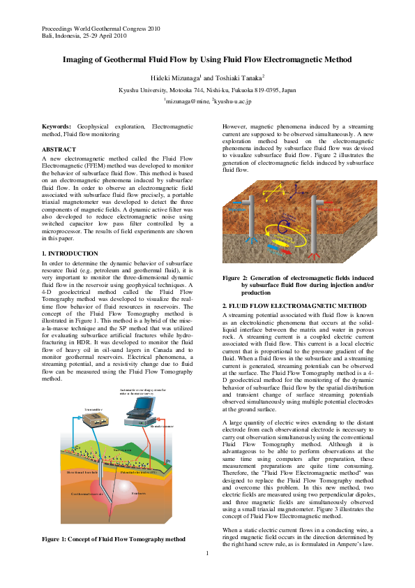 (PDF) Imaging of Geothermal Fluid Flow by Using Fluid Flow ...