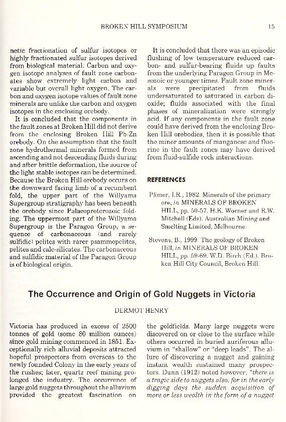 (PDF) The occurrence and origin of gold nuggets in Victoria | Dermot ...