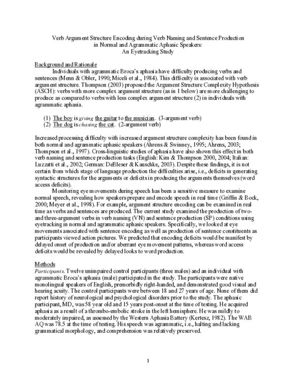 (PDF) Background and Rationale