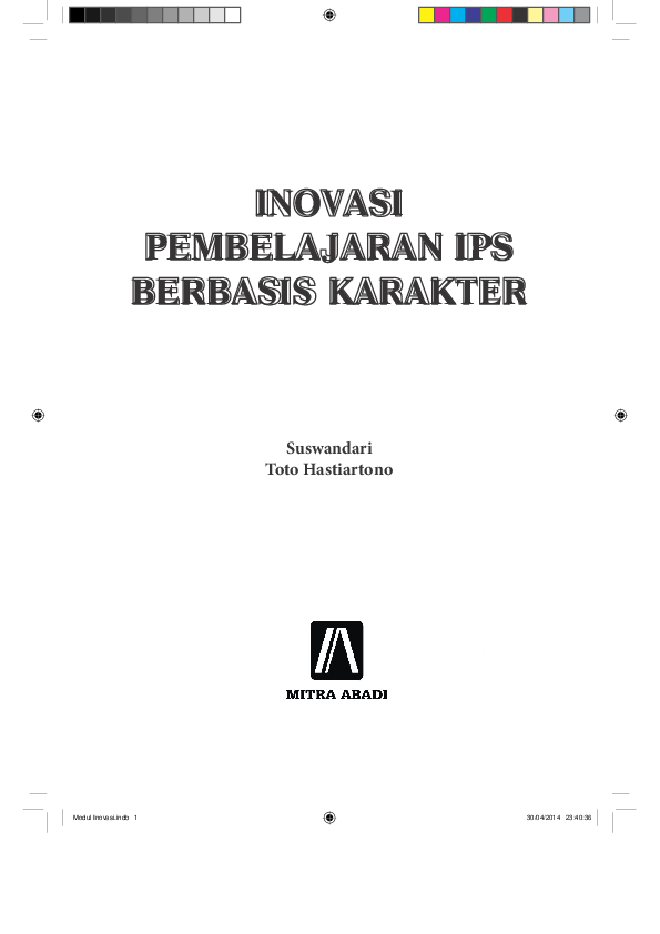 (PDF) Inovasipembelajaran Ips Berbasis Karakter
