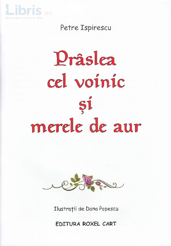 (PDF) Praslea cel voinic si merele de aur - Petre Ispirescu
