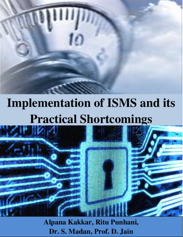 (PDF) Implementation of ISMS and its Practical Shortcomings