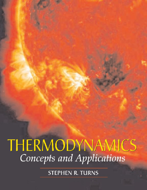 (PDF) Thermodynamics Concepts and Applications