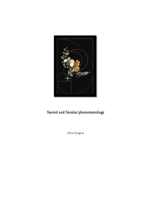 (PDF) Sacred and Secular phenomenology