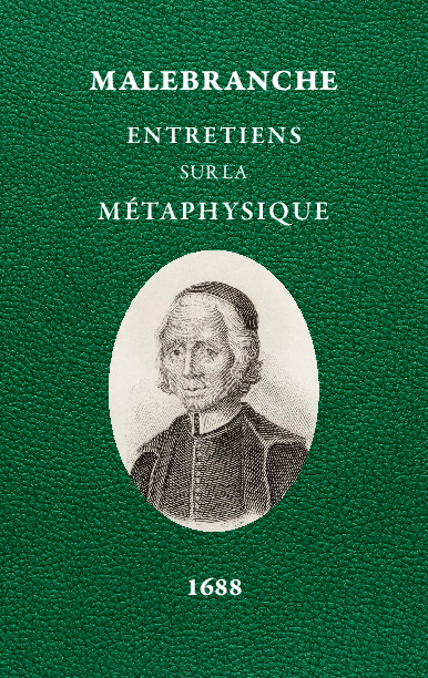 (PDF) Malebranche, Entretiens sur la métaphysique