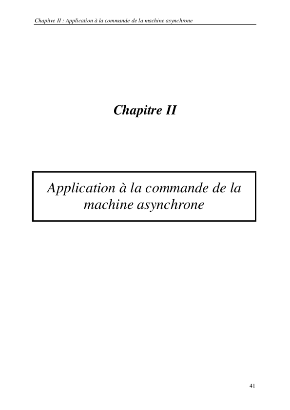 (PDF) Application à la commande de la machines asynchrone | BELKAIBAT BACHIR - Academia.edu