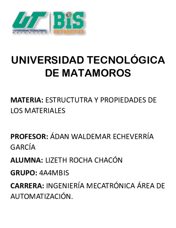 (PDF) UNIVERSIDAD TECNOLÓGICA DE MATAMOROS