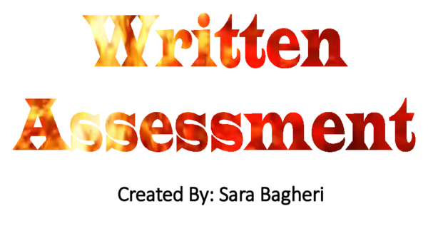 (PDF) Written assessment