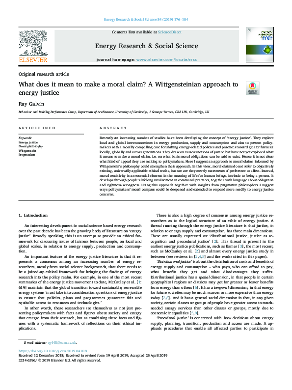 (PDF) What does it mean to make a moral claim? A Wittgensteinian ...