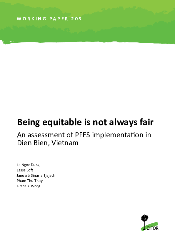 (PDF) Being equitable is not always fair: An assessment of PFES ...