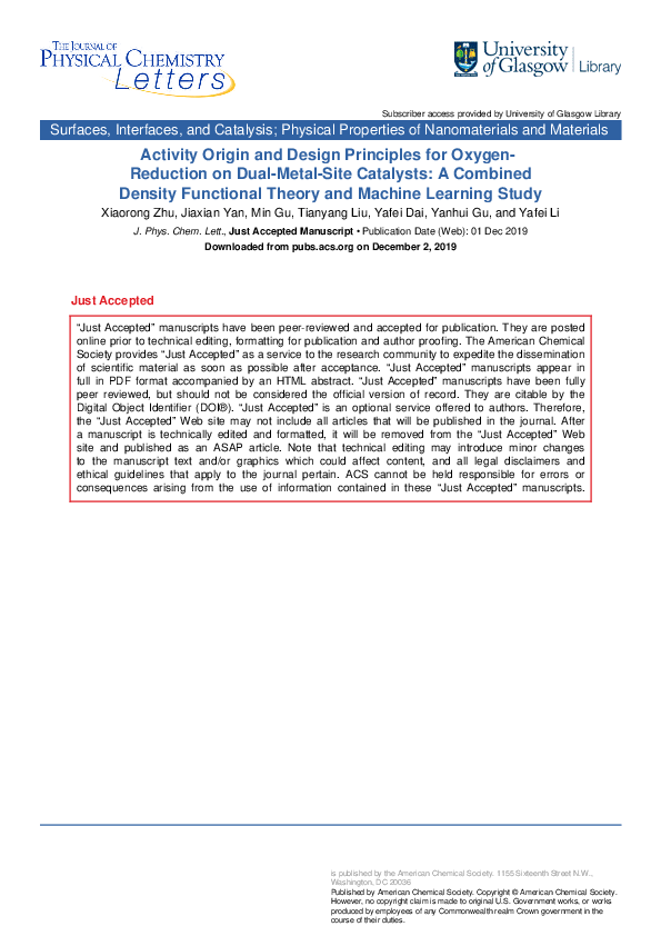 (PDF) Activity Origin and Design Principles for Oxygen Reduction on ...