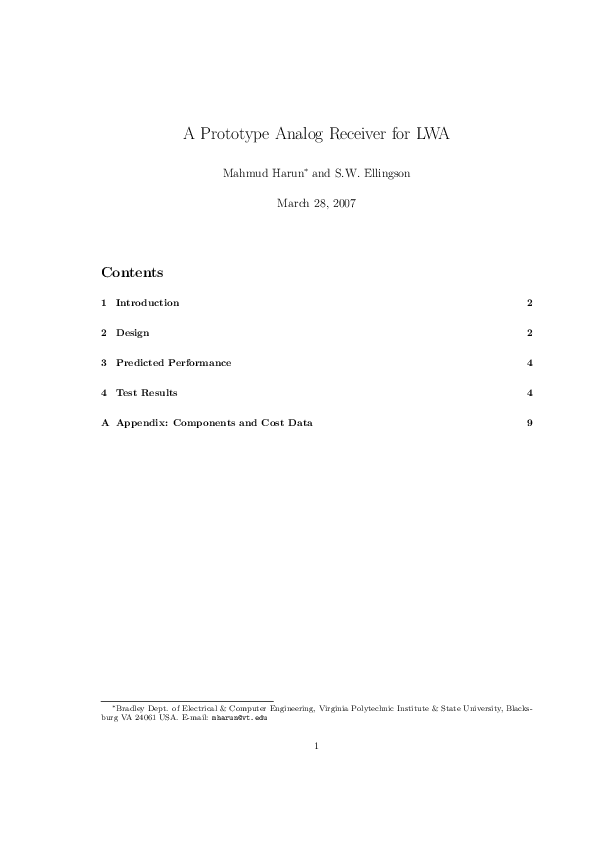 (PDF) A Appendix : Components and Cost Data Detailed Component
