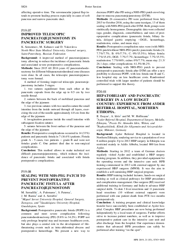 (PDF) Sealing with NHS-PEG patch to prevent postoperative pancreatic ...