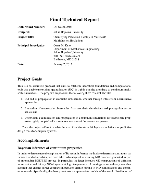 (PDF) Final Technical Report