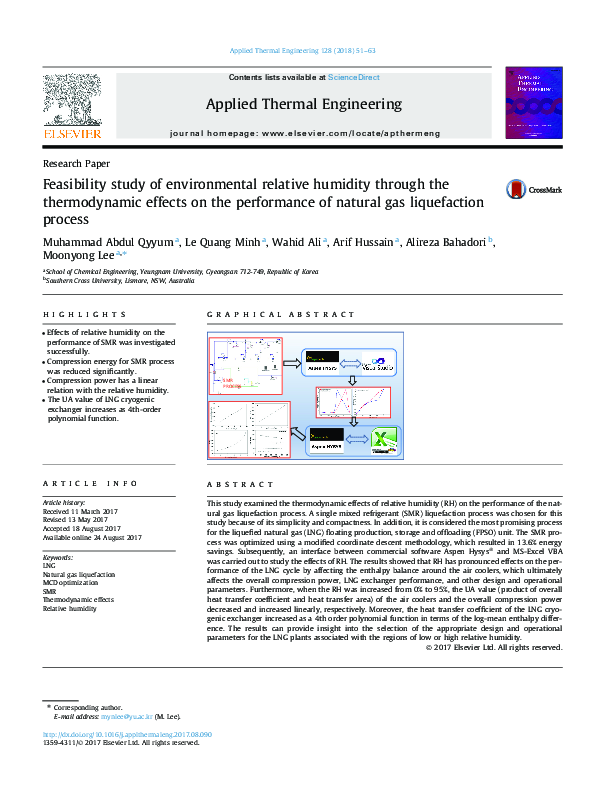 (PDF) Feasibility study of environmental relative humidity through the thermodynamic effects on ...