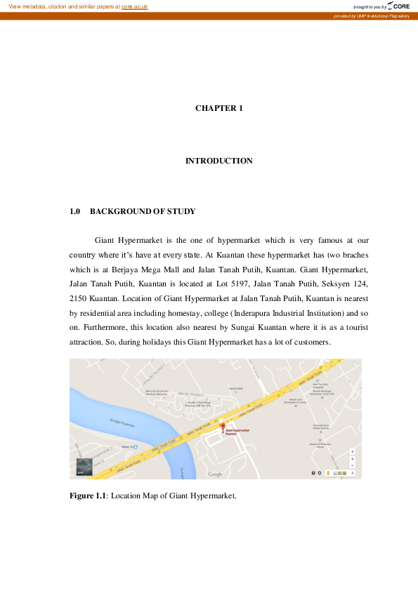 (PDF) Study of assesment of supply and demand of parking at Giant ...