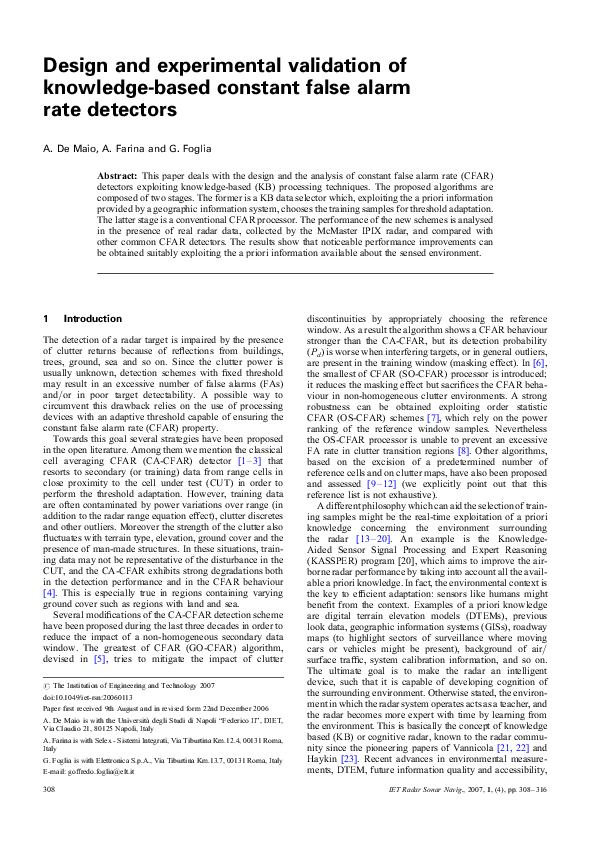 (PDF) Design and experimental validation of knowledge-based constant ...