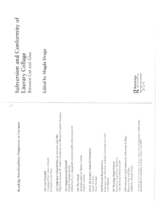 (PDF) The Long History of Collage: from Early Modern Commonplace Books ...