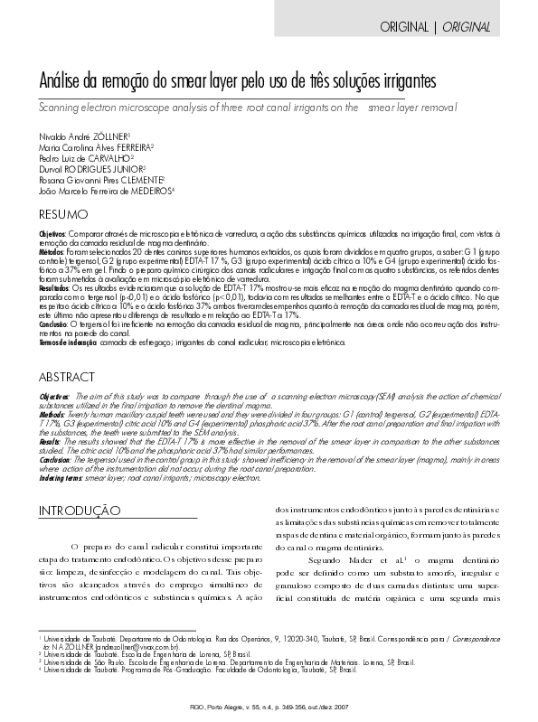 (PDF) Scanning electron microscope analysis of three root canal ...